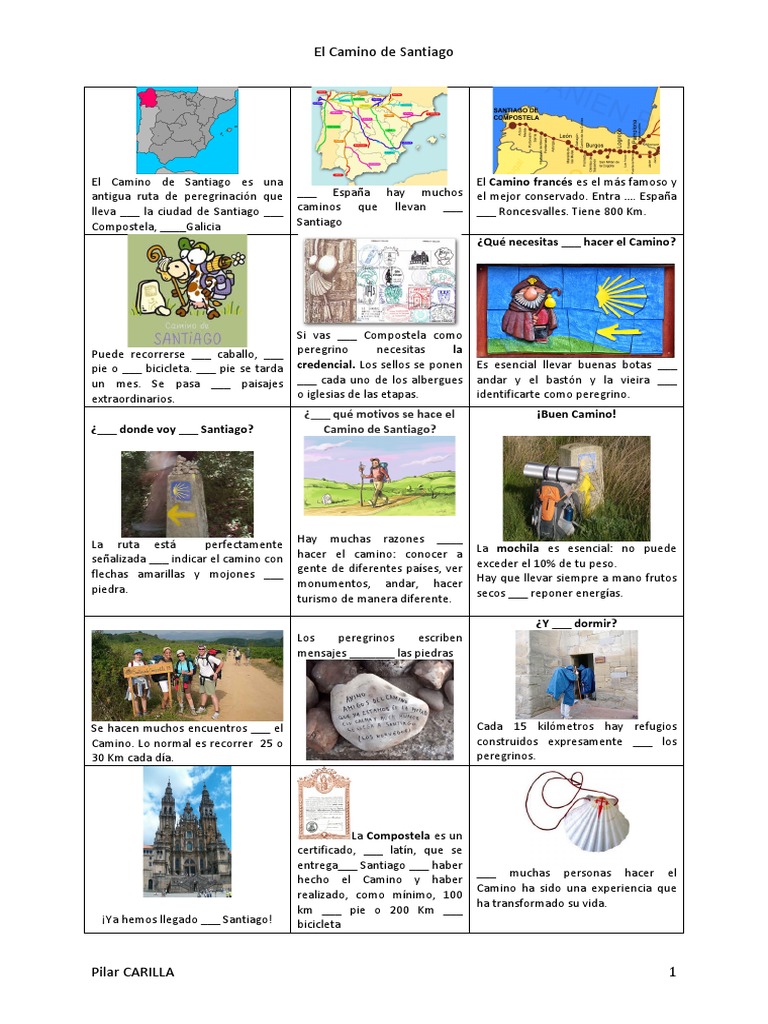 El Camino de Santiago 1 | PDF | Santiago de compostela