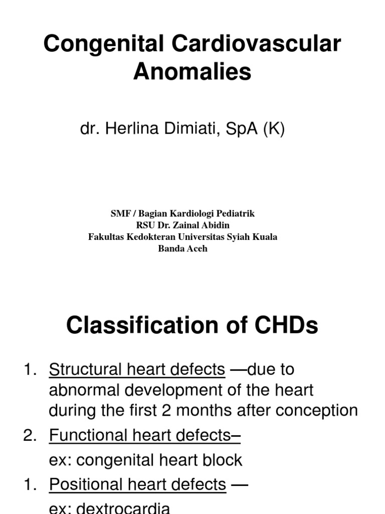 Congenital Cardiovascular Anomalies | Fetus | Congenital Heart Defect