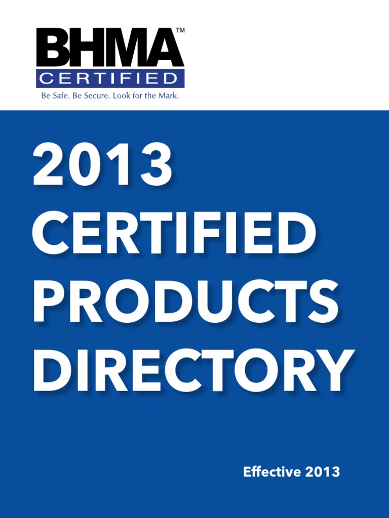 Bhma - CPD Feb. 2013 | PDF | Bearing (Mechanical) | Door