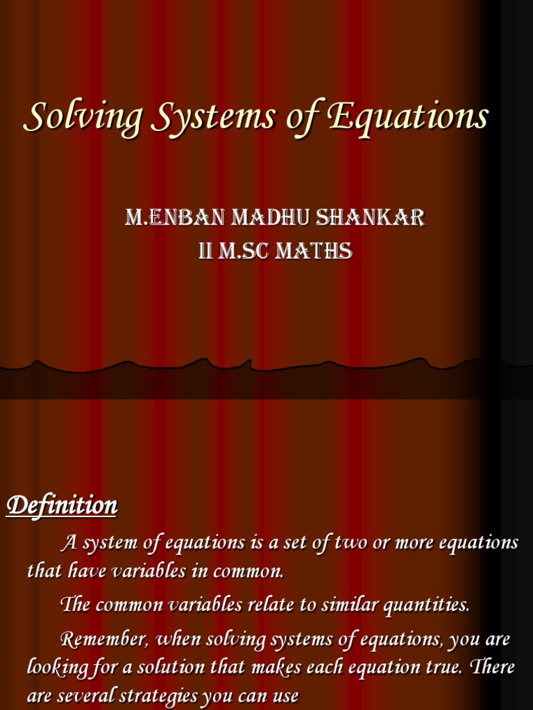 Anna Presentation | PDF | Equations | Applied Mathematics