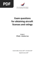 CPL Air Law Reviewer | PDF | Visual Flight Rules | Air Traffic Control