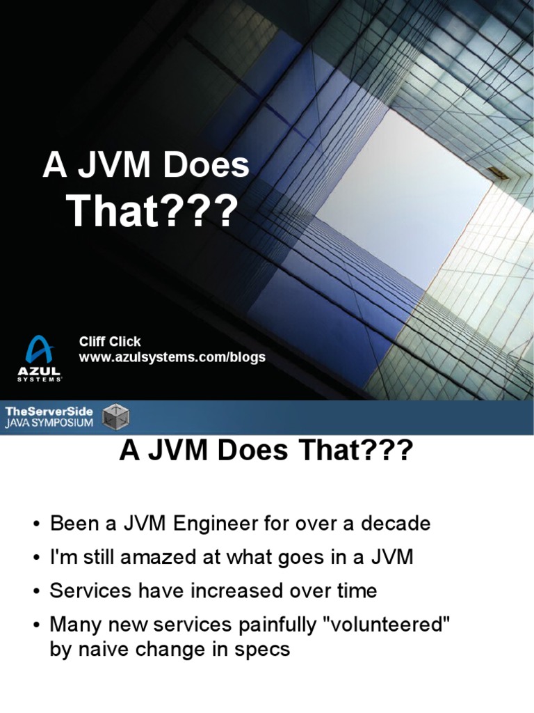 What Does Jvm Do Pdf Java Virtual Machine Thread Computing 
