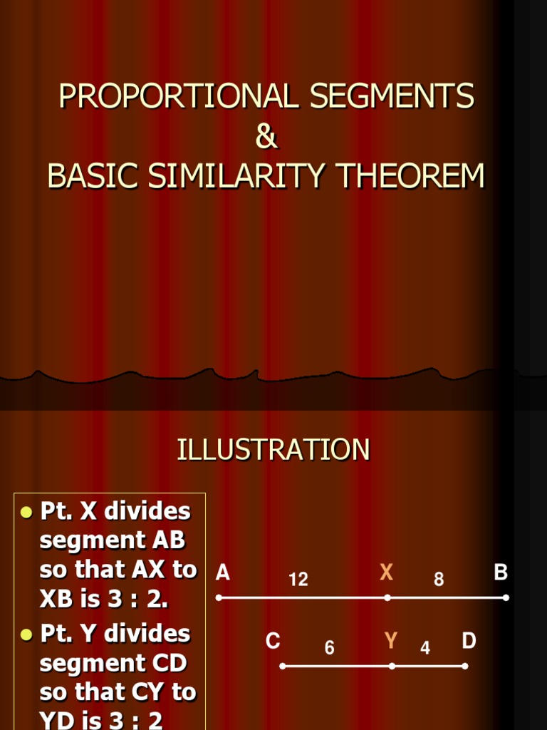 Proportional Segments and Similarity Theorems | PDF | Triangle ...