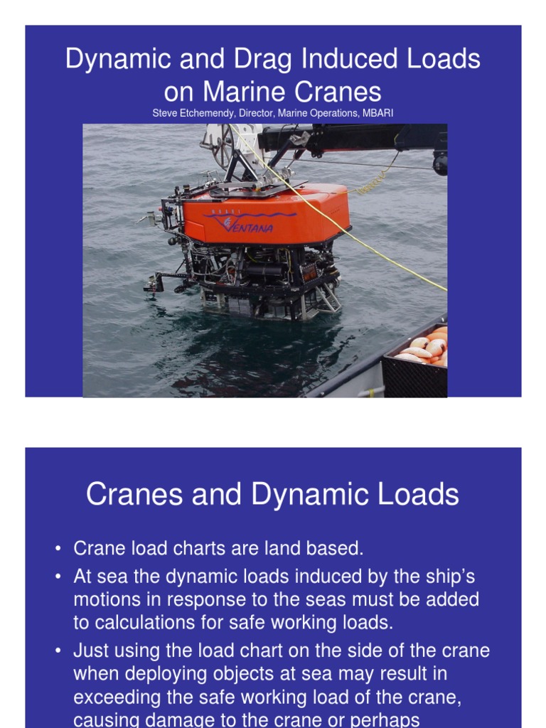 Dynamic Loads on Marine Cranes | PDF | Science & Mathematics ...