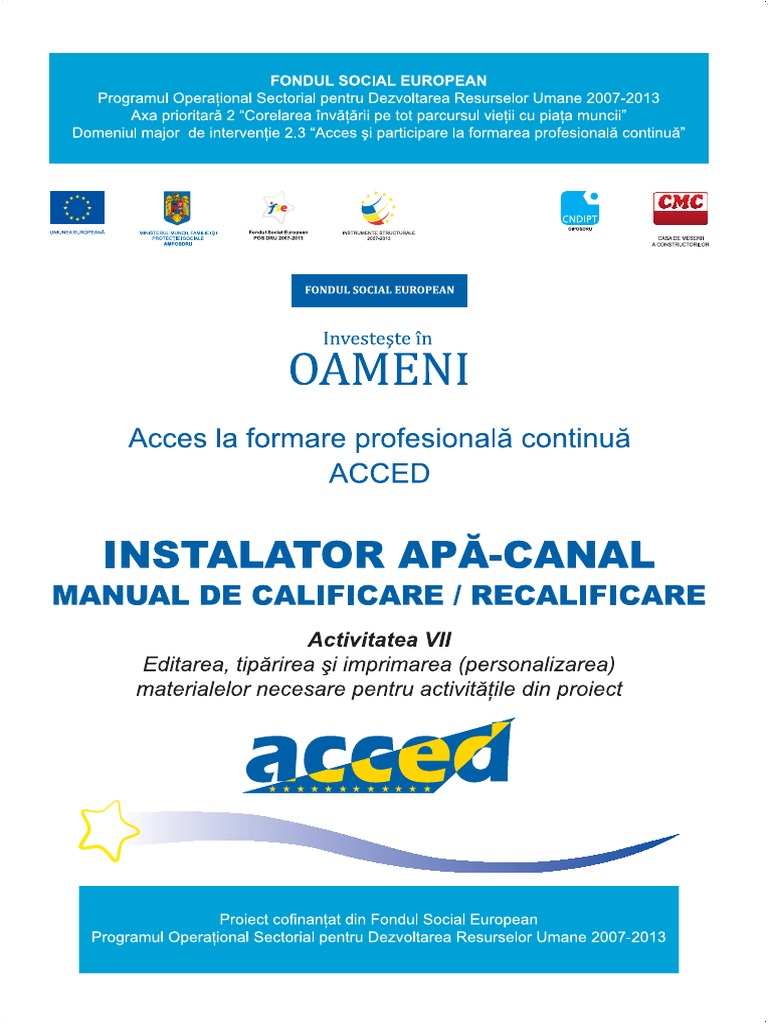 Manual Instalator Apa | PDF