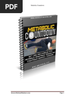 Ultimate 10 X 10 Mass Work Out | PDF | Weight Training | Dance Science