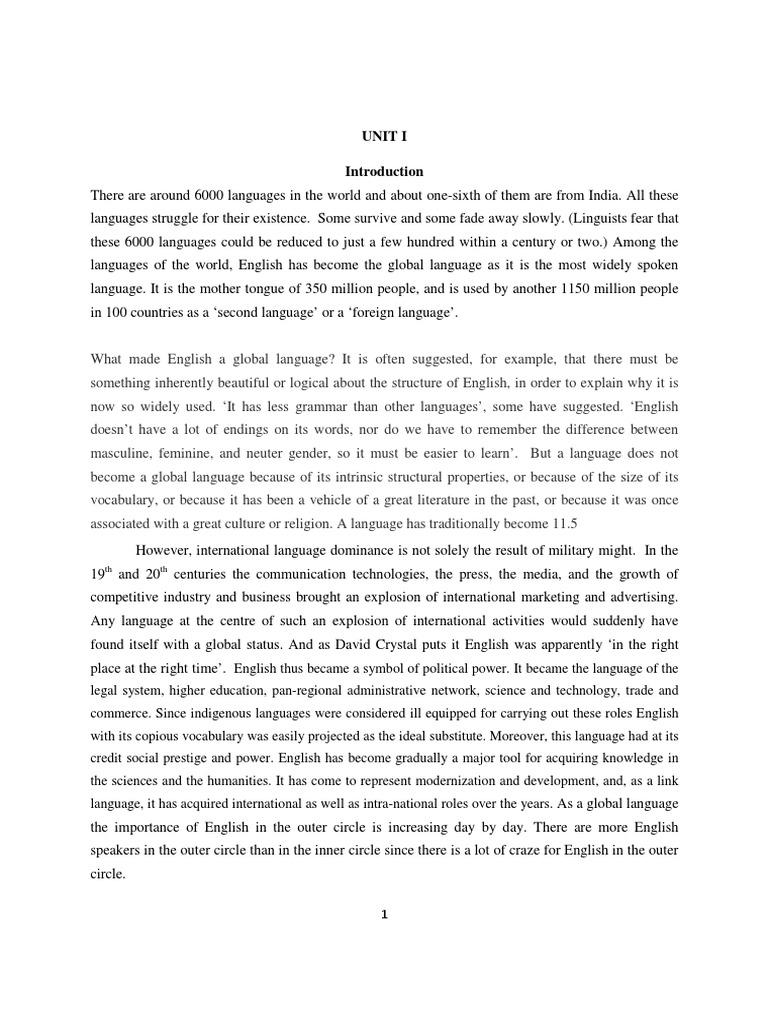 Handbook English | PDF | Reading (Process) | English Language