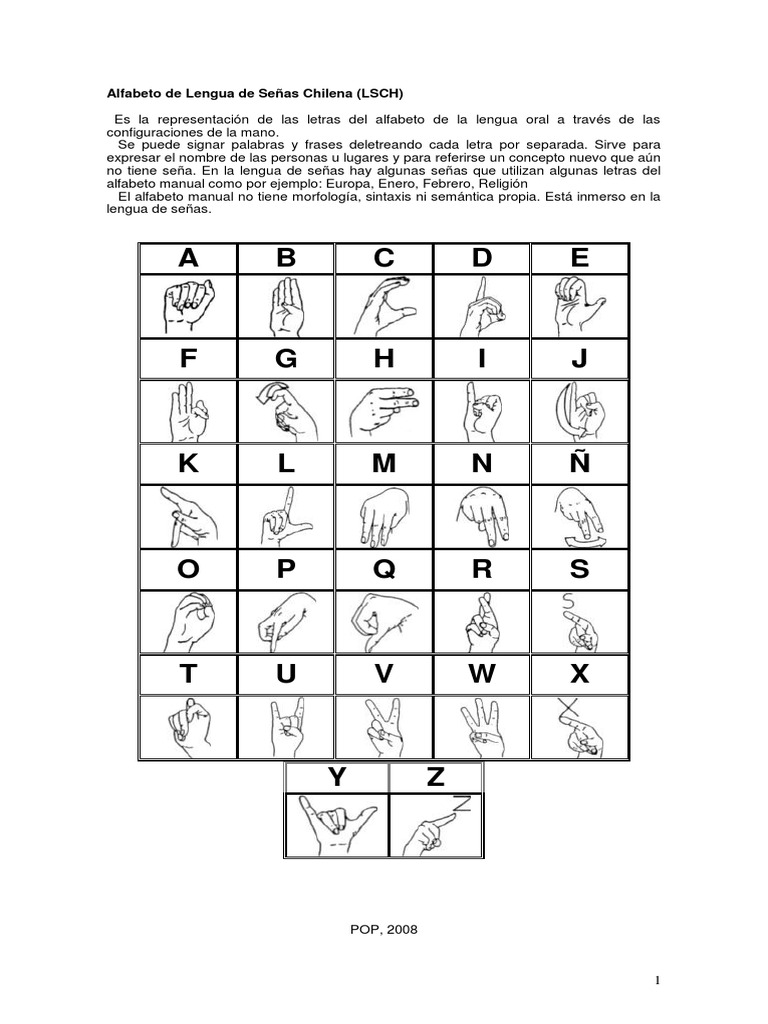 Alfabeto Lsch.. | PDF