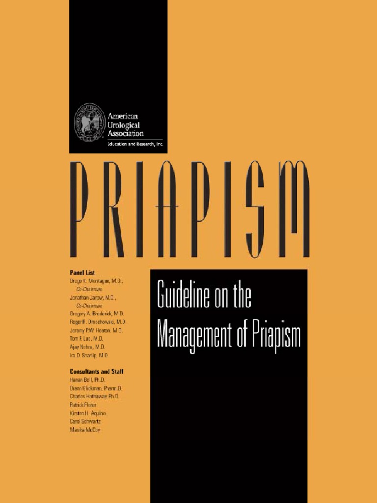 Priapism | PDF | Clinical Trial | Erectile Dysfunction