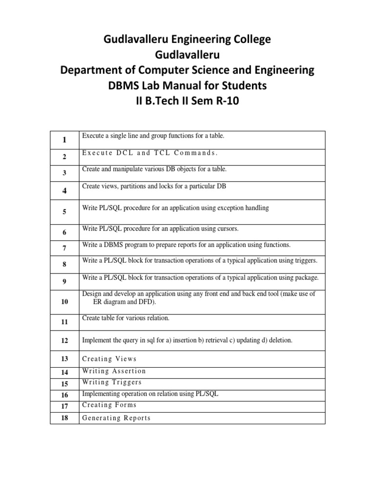 Dbms Pdf Computers 