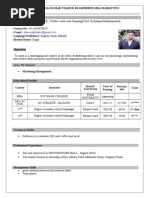 IIM CV Template | PDF