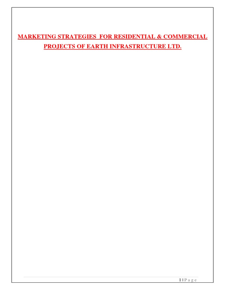 Real Estate - Marketing Strategies For Residential & Commercial ...