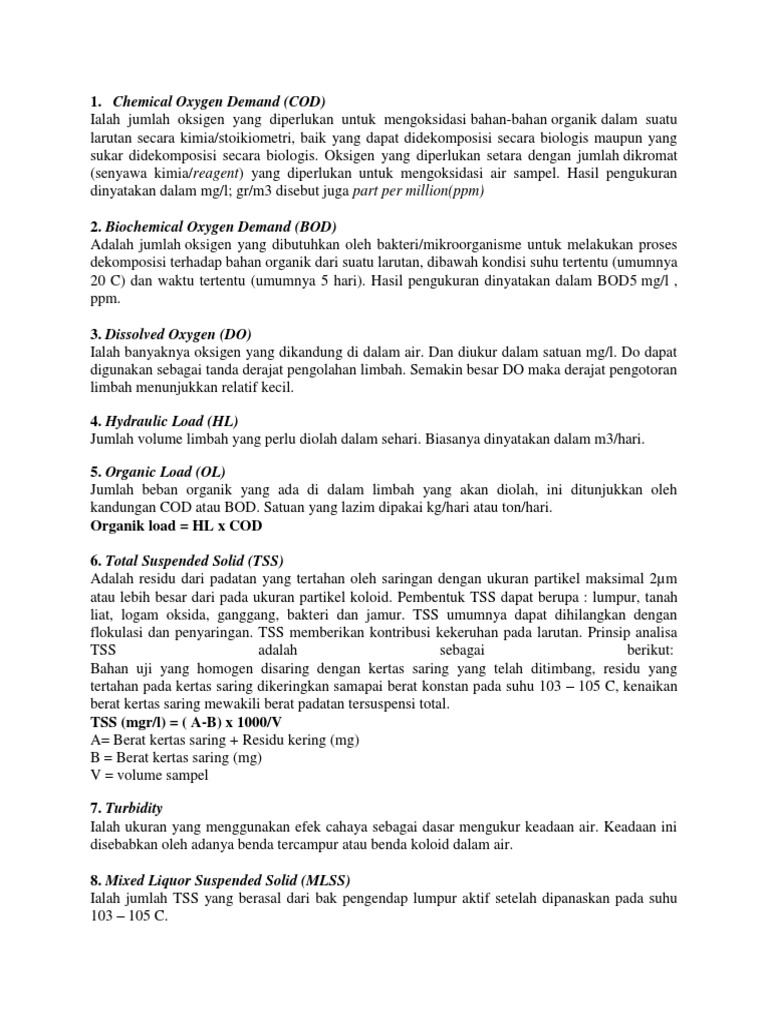 Chemical Oxygen Demand | PDF