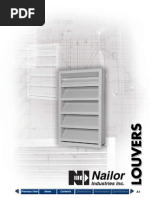 Outside Air Louver Sizing Guide | PDF | Ventilation (Architecture) | Rain