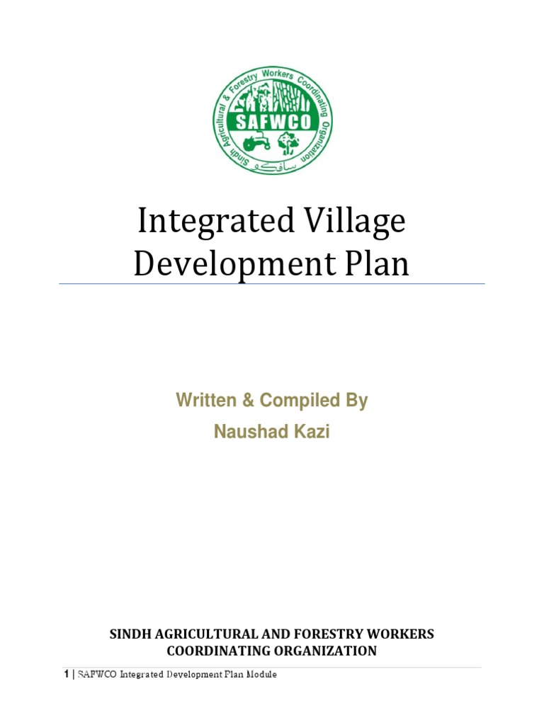 Integrated Village Development Plan by Naushad Kazi | PDF | Emergency ...