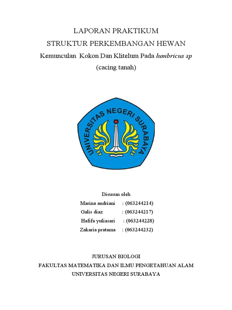 Laporan Cacing | PDF