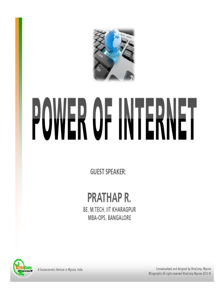 Power of Internet | PDF | Service Industries | Information Age