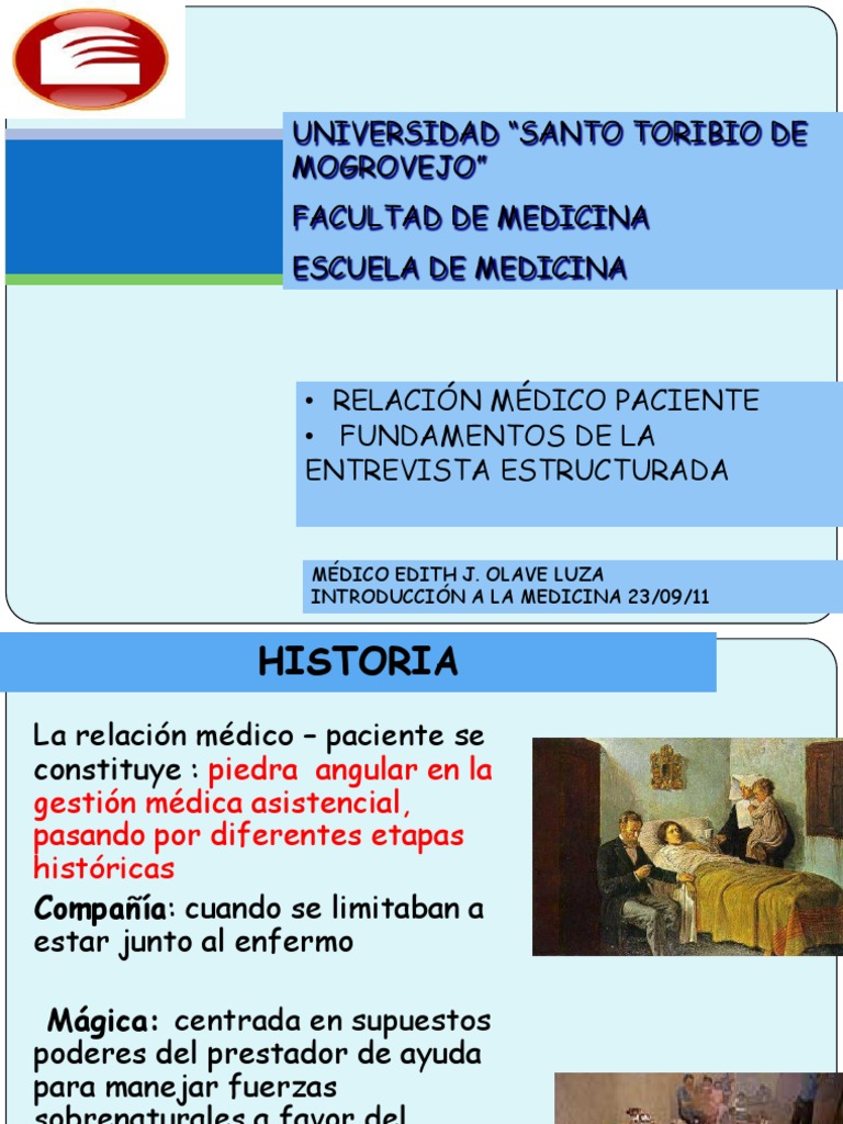 Entrevista Médico-Paciente: Claves y Habilidades | PDF | Diagnostico ...