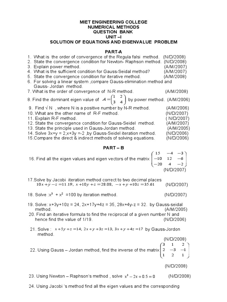Numerical Methods | PDF | Interpolation | Numerical Analysis