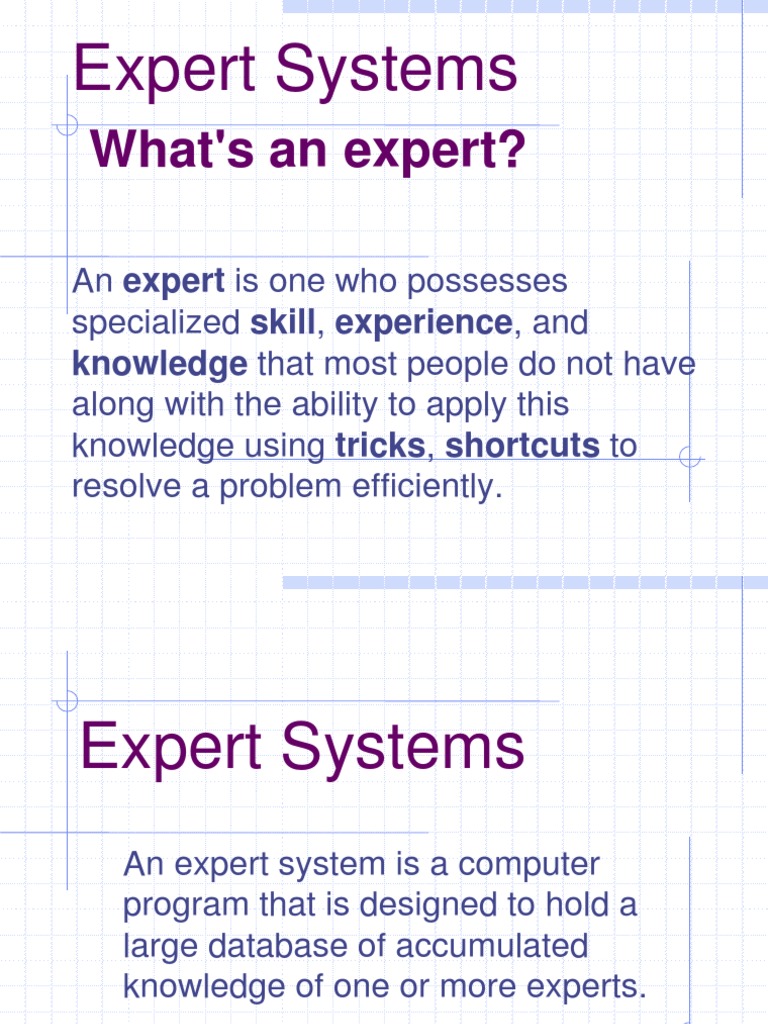 An Overview of Expert Systems: Their Components, Applications, Creation ...