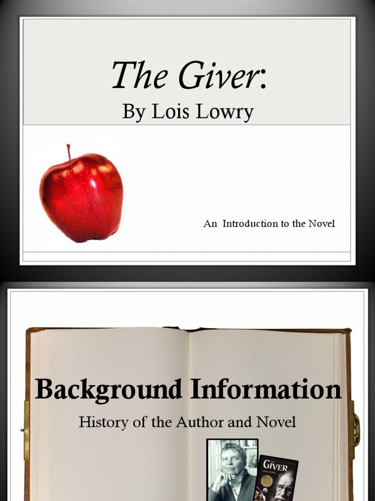 The Giver Intro | PDF | The Giver | Utopia