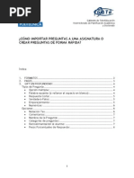 Guía de Formato GIFT para Cuestionarios | PDF | Moodle | HTML