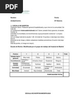 Escala de Pfeiffer: Cuestionario SPMSQ | PDF