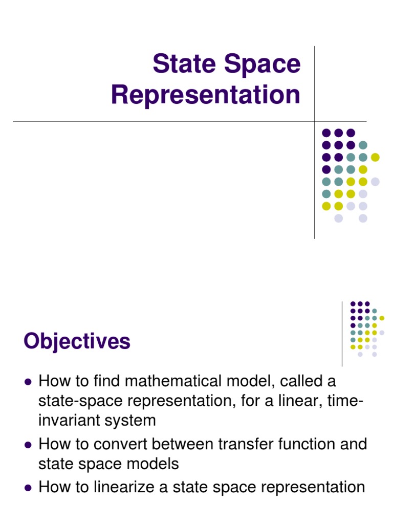 State Space Representation | PDF