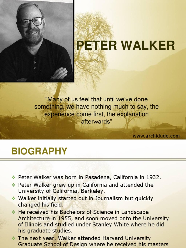 Peter Walker | Landscape | Nature