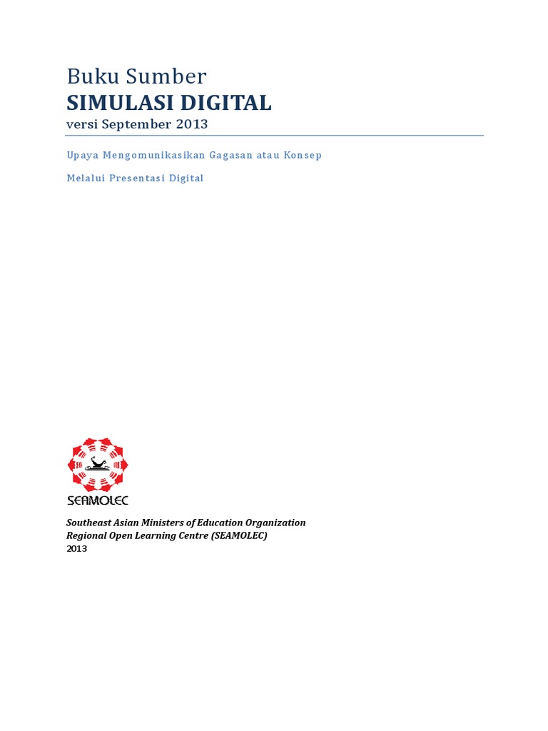 Makalah Simulasi Digital Tentang Komunikasi Daring