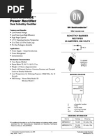 U1560 Diode Datasheet | PDF | Rectifier | Diode