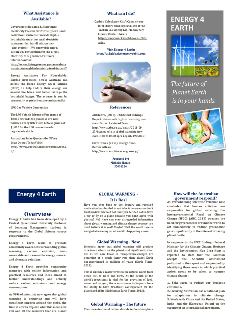 blt creating brochure | Global Warming | Intergovernmental Panel On ...