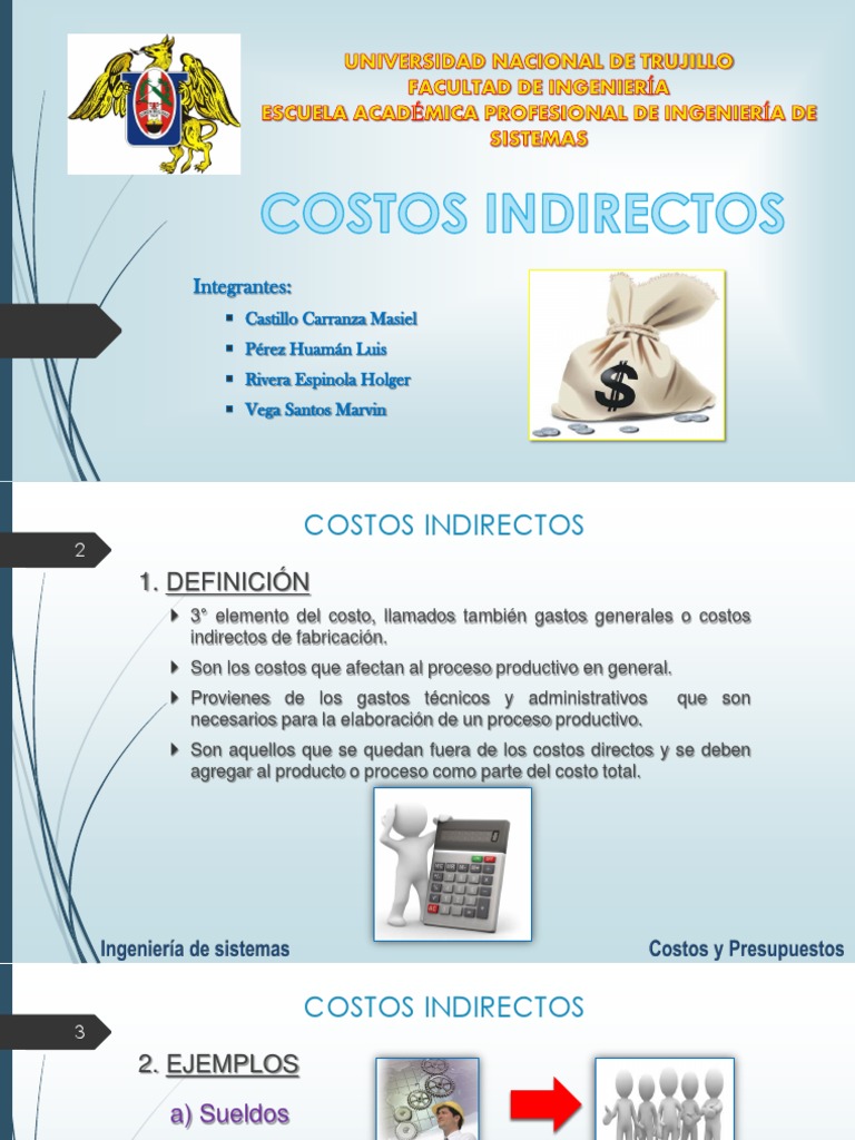 Costos Indirectos | PDF | Costo | Distribución (comercial)