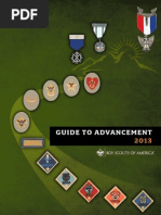 BSA Merit Badge Blue Card Blank | PDF | Scouting | Scouting And Guiding