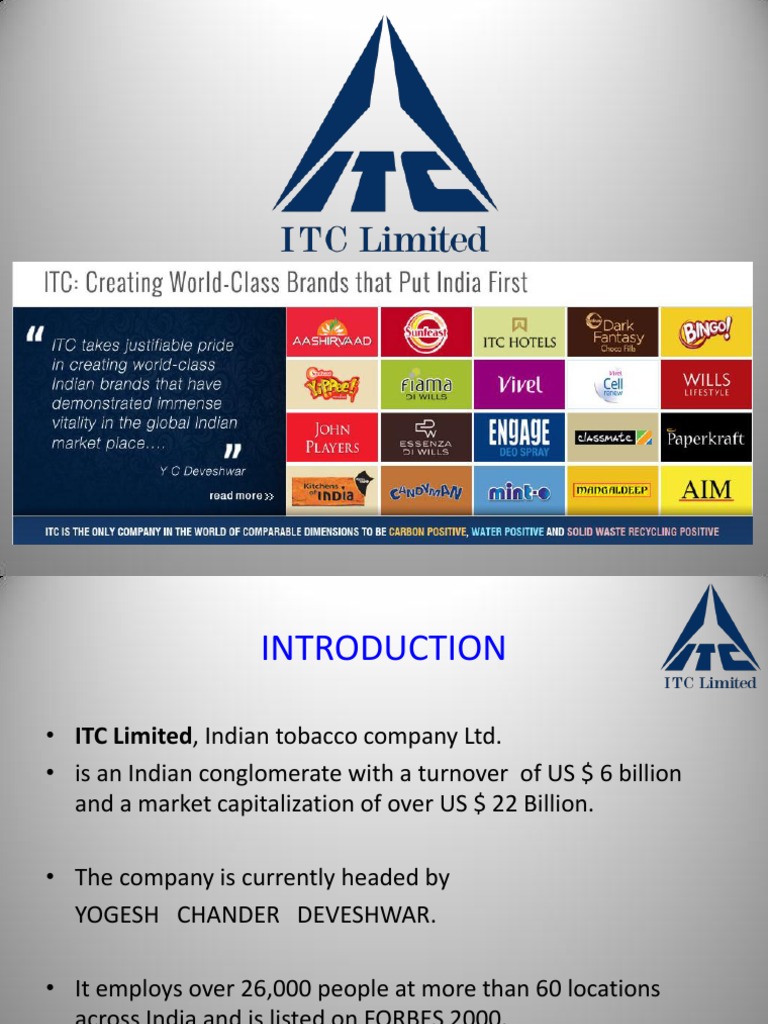 Itc Bcg Matrix-phpapp01 | Industries | Hotel And Accommodation