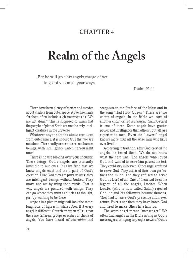 Realm of Angels | PDF | Christian Church | Angel