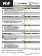 6S Audit Checklist for Workplace | PDF | Personal Protective Equipment ...