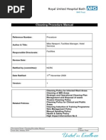 Bicsc Cleaning Standards Specifications Table: L A R E N E G | PDF ...