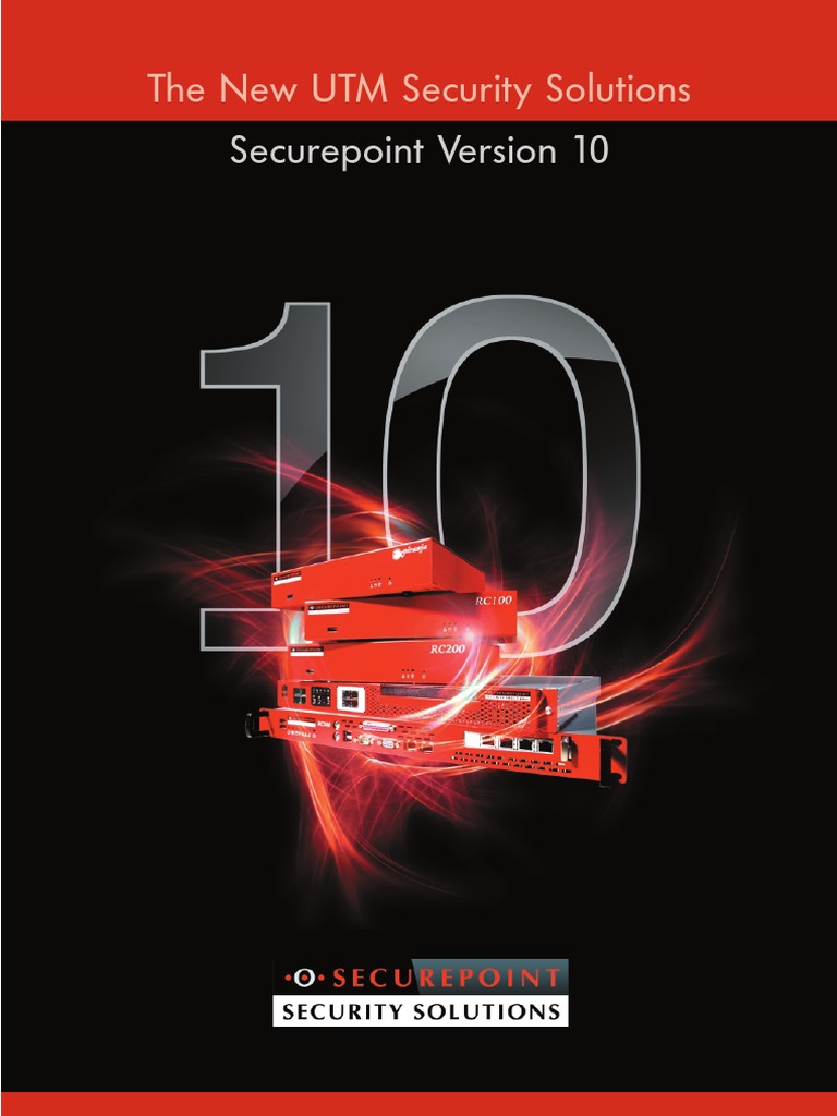 The New UTM Security Solutions: Securepoint Version 10 | PDF | Computer ...