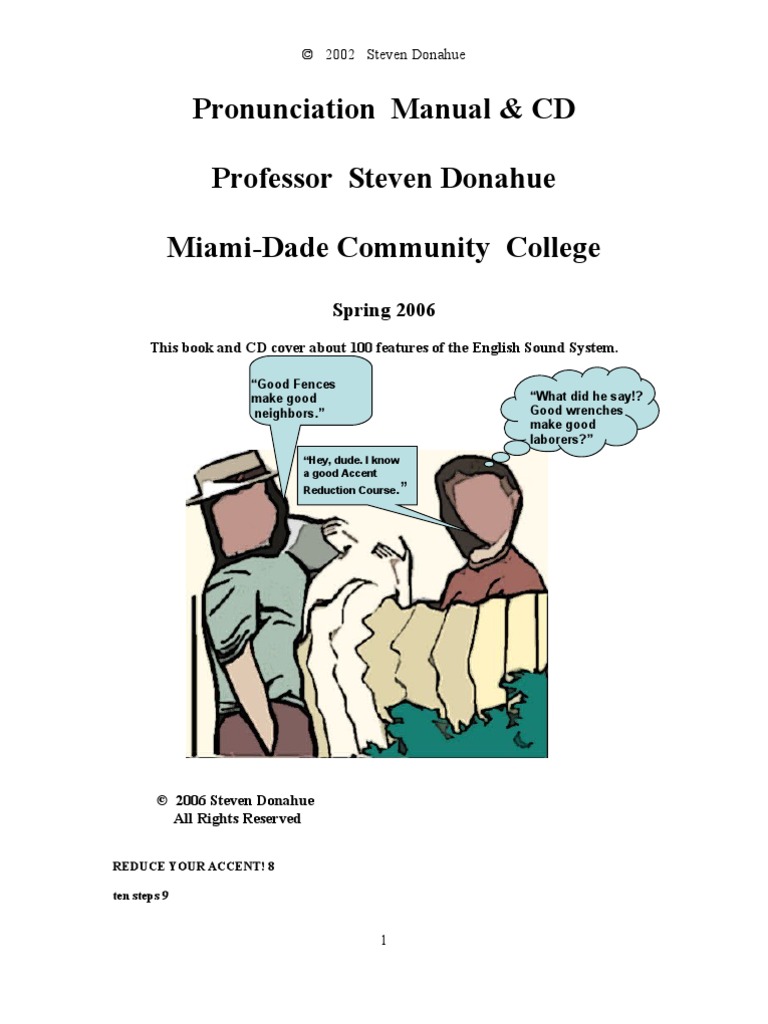 Ten Steps To Reduce Accent | PDF | English Language | Syllable