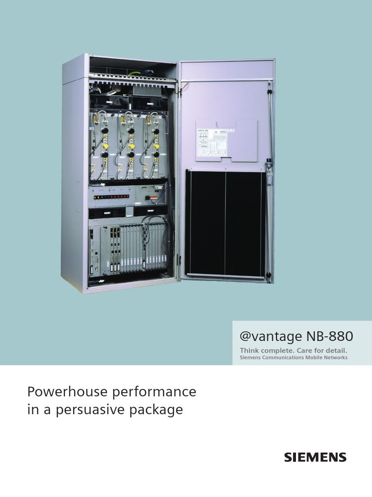 Siemens NodeB NB-880 | PDF | Asynchronous Transfer Mode | Telecommunications Engineering