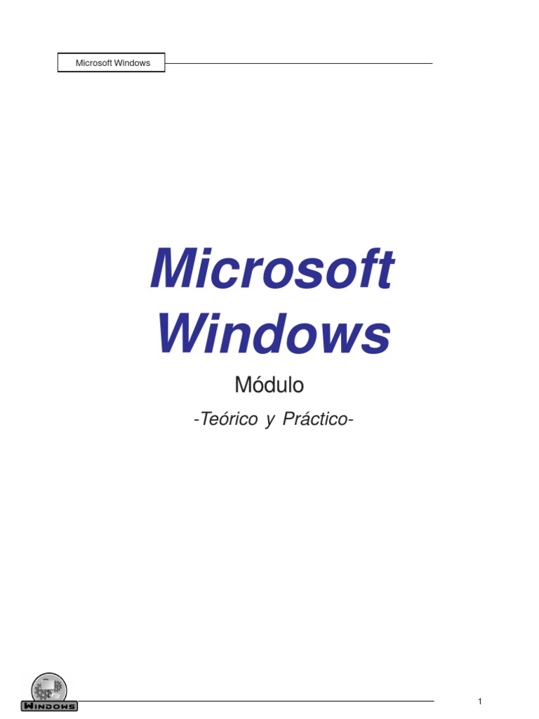 Manual de WindowsXP | PDF | Periférico | Ventana (informática)