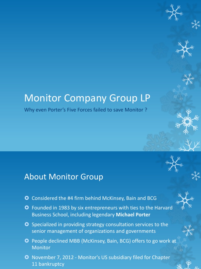 Monitor Group - The Fall | PDF | Reputation | Business