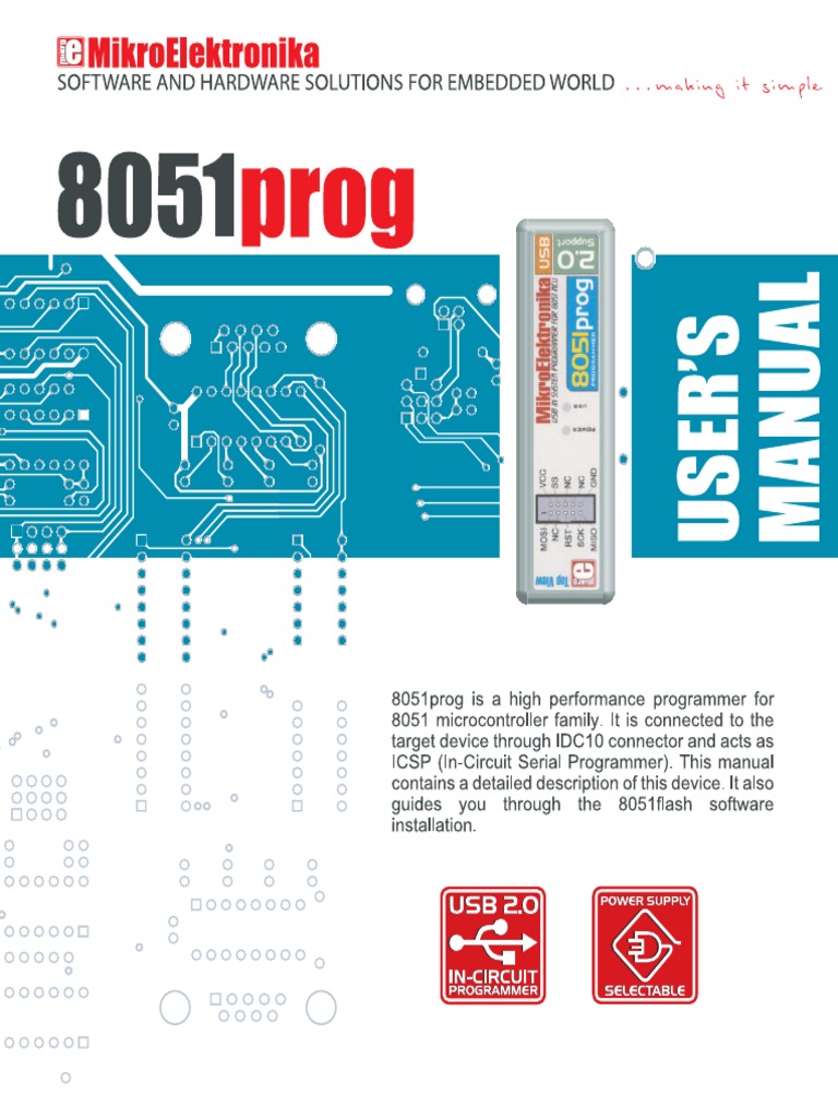 8051prog Manual v100 | PDF | Installation (Computer Programs ...