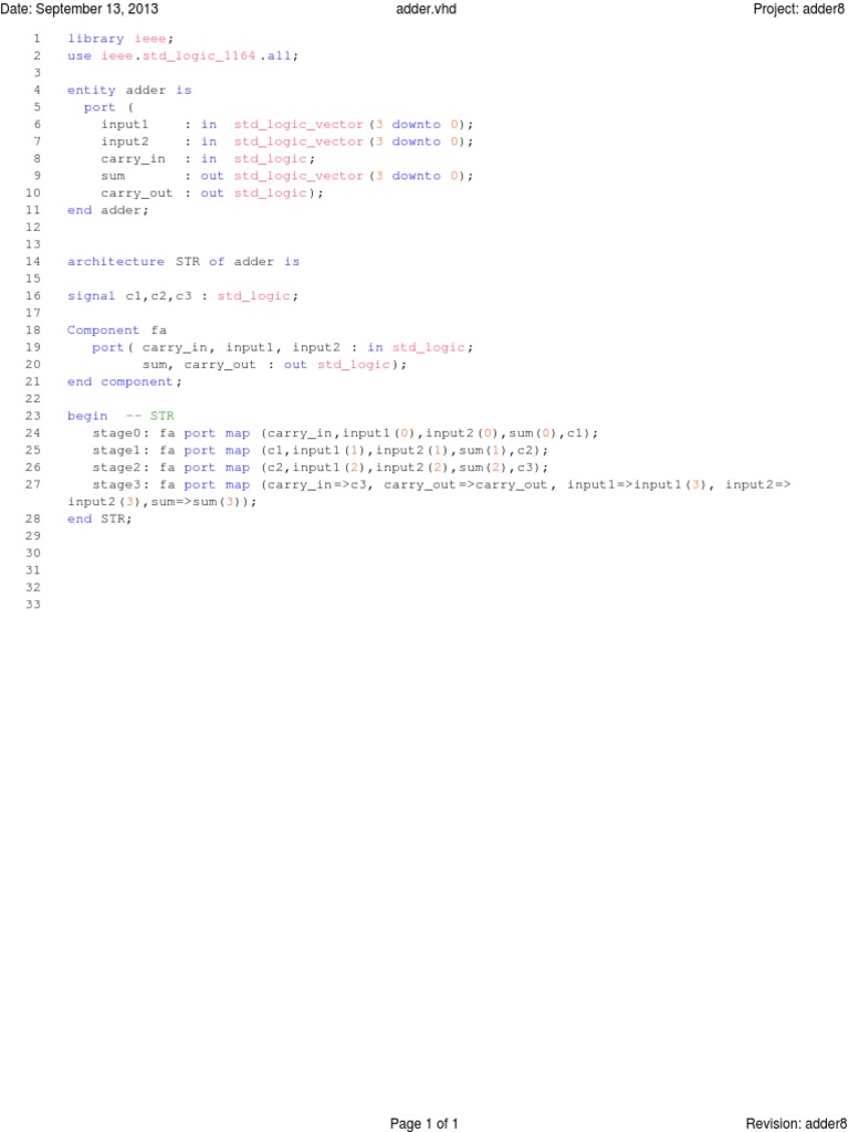 Ieee Ieee STD - Logic - 1164: Library Use All | PDF