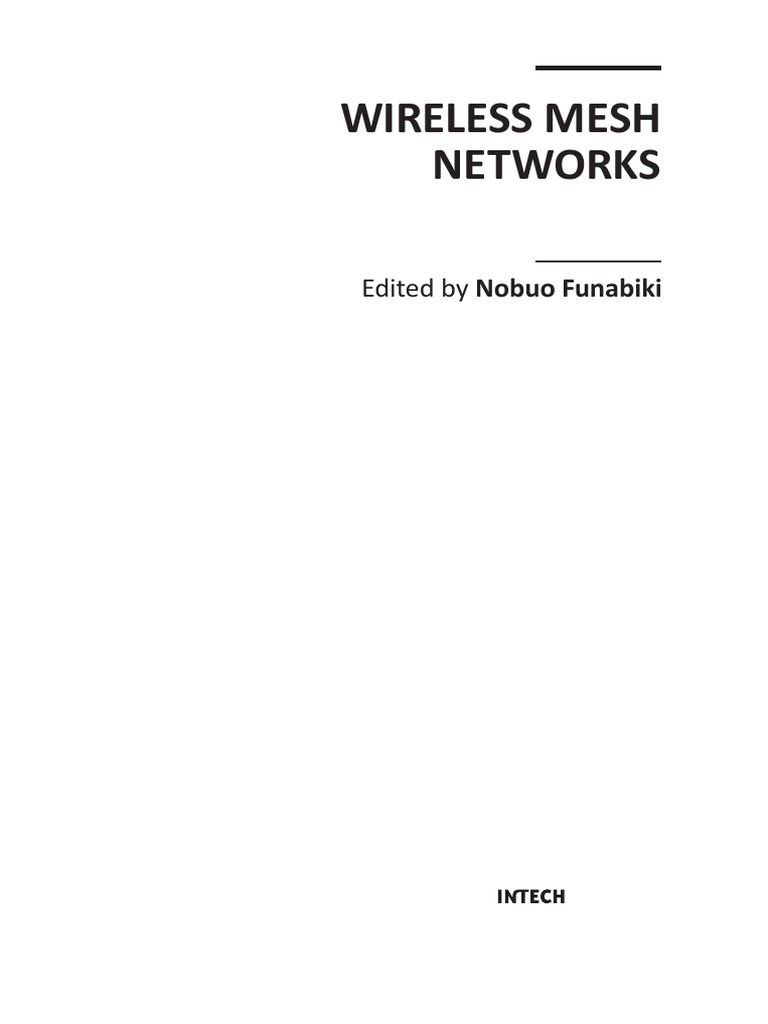 Wireless Mesh Networks | PDF