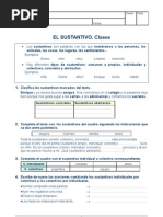 Ejercicios sobre Sustantivos Concretos y Abstractos | PDF | Sustantivo ...