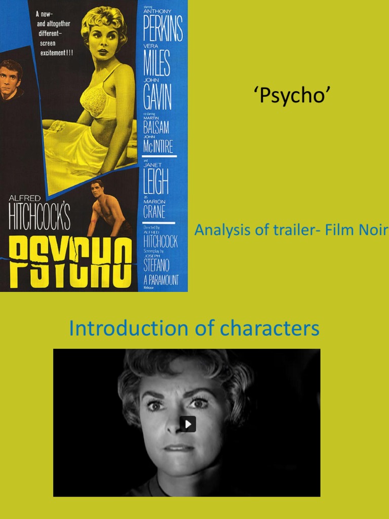 Psycho Opening Scene Analysis | PDF | Leisure