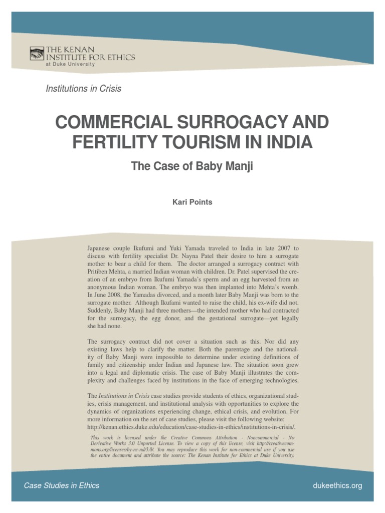 The Case of Baby Manji: Exploring the Legal and Ethical Complexities of ...