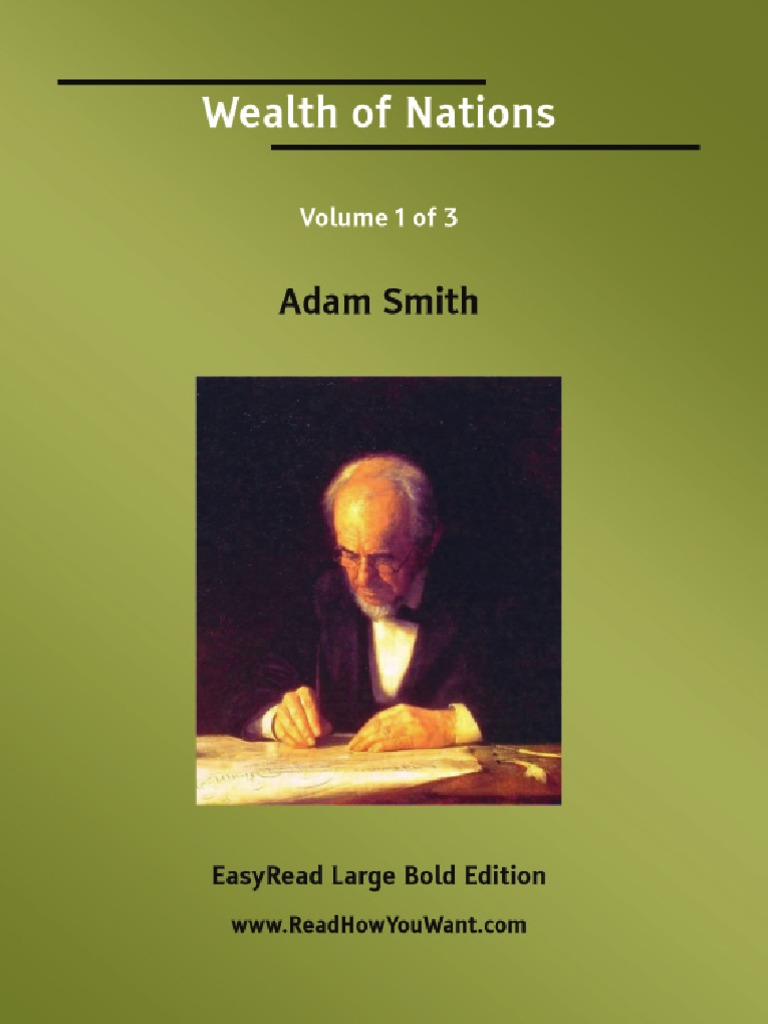 The Wealth of Nations by Adam Smith | PDF | The Wealth Of Nations ...